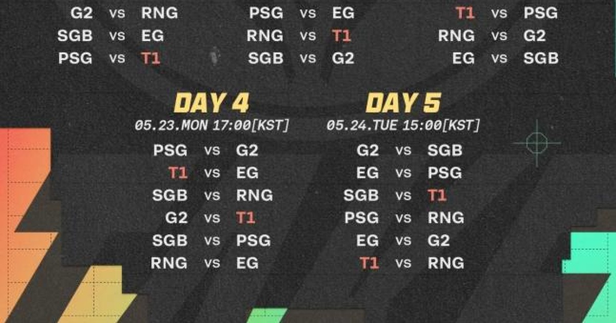 T1, G2와 붙는다..럼블 스테이지 일정공개 [MSI]