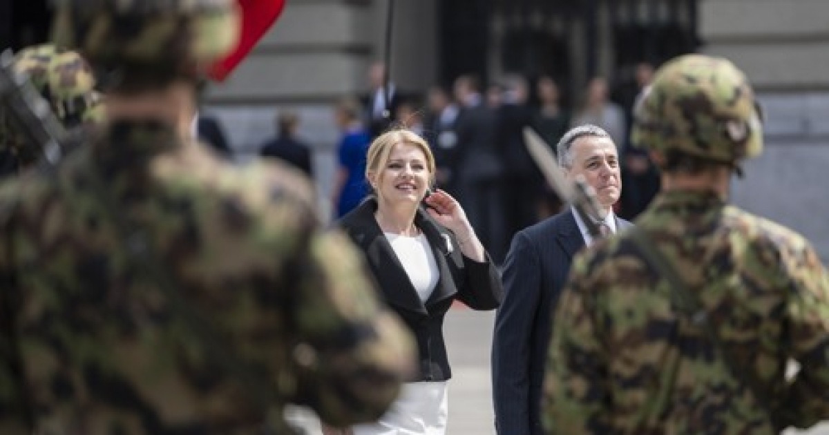 SWITZERLAND SLOVAK CAPUTOVA DIPLOMACY