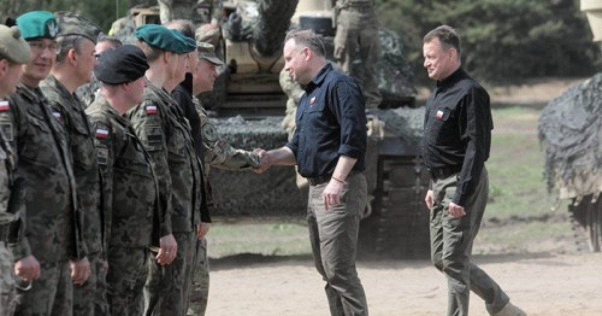 POLAND DEFENDER EUROPE 22 MILITARY EXERCISES