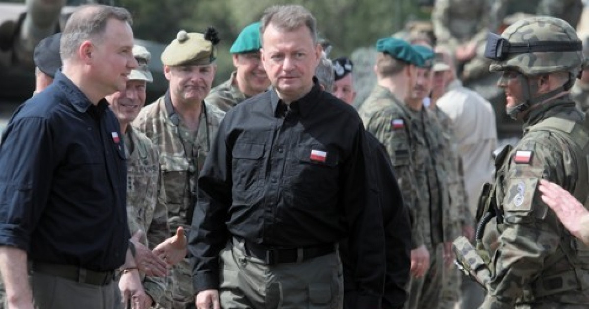 POLAND DEFENDER EUROPE 22 MILITARY EXERCISES