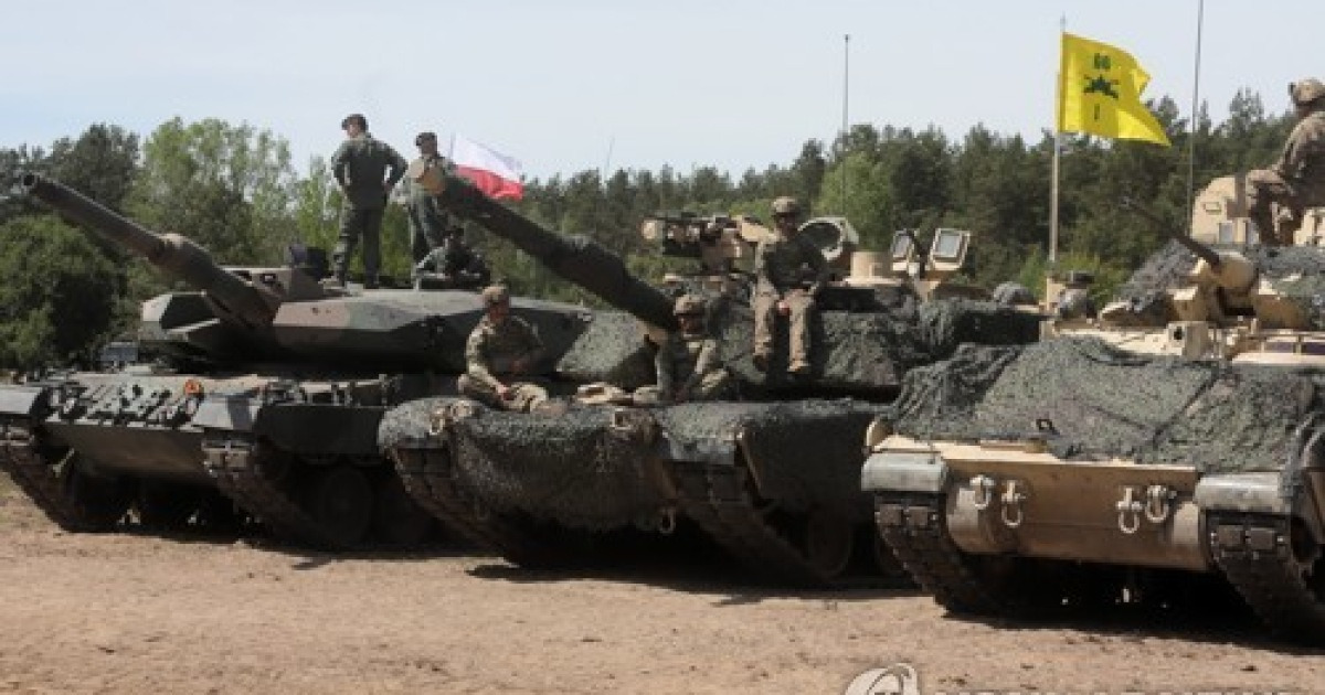 POLAND DEFENDER EUROPE 22 MILITARY EXERCISES