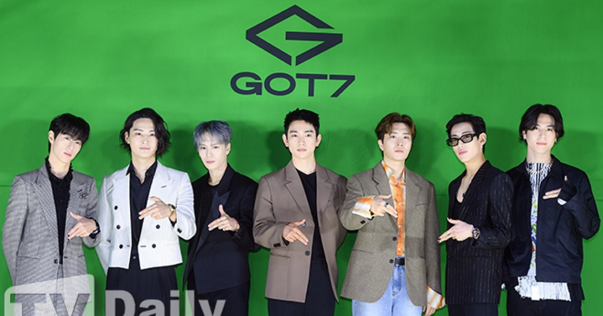 [TD포토] JYP 벗어난 갓세븐 GOT7