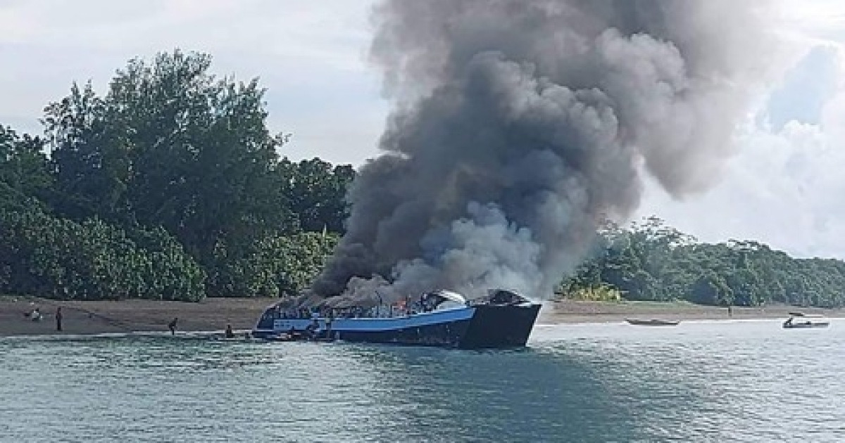 Philippines Ferry Fire