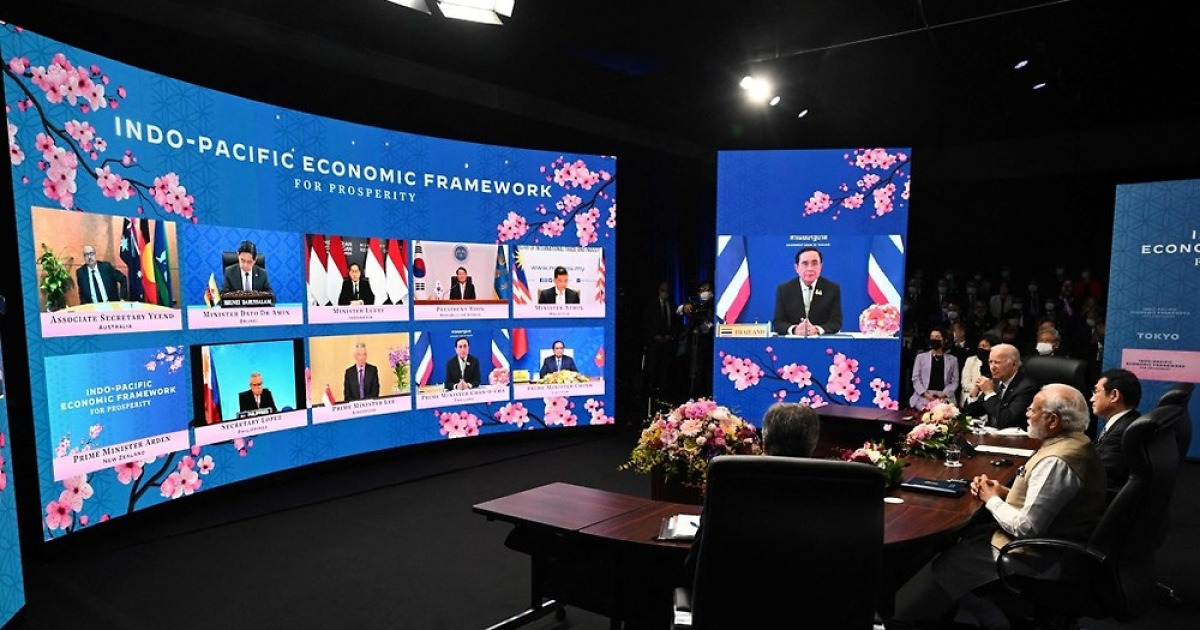 RCEP·CPTPP보다 큰 IPEF..인구 25억명에 GDP는 전세계의 40.9%