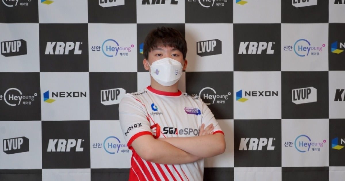[KRPL] SGA인천 '베가' 이진건 "팀GP 어렵지 않게 승리할 수 있다"