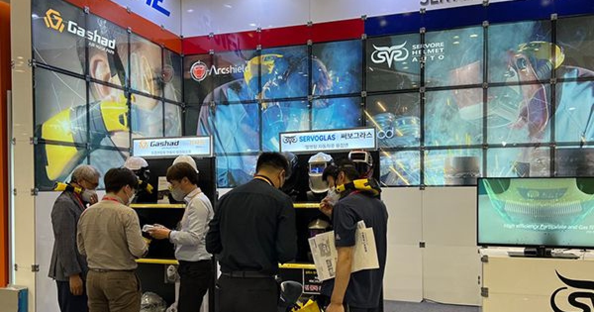 ㈜써보레, '심토스 SIMTOS 2022 참가'.. 가샤드 에어마스크 전시