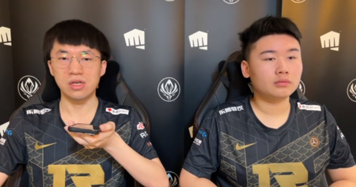 [MSI 미디어데이] RNG '샤오후' "EG 선택 이유? T1과 G2가 서로 만나게 하고 싶었다"