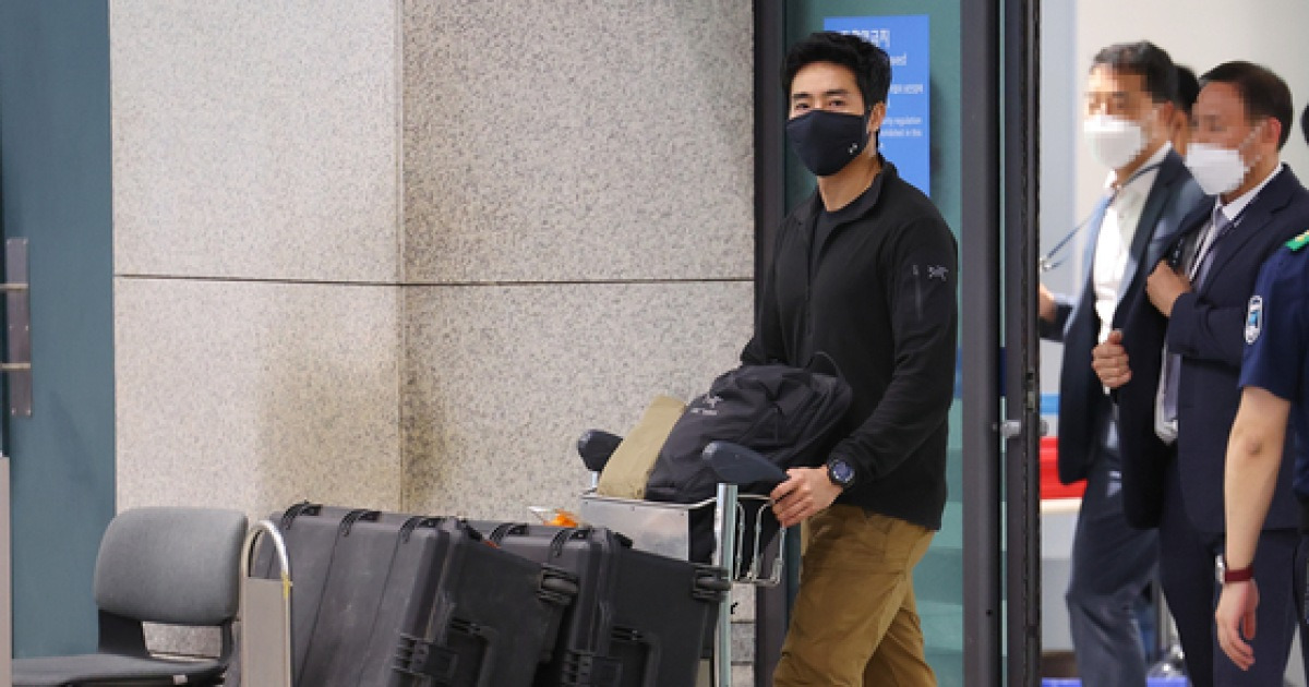 Ken Rhee returns to Korea from Ukraine