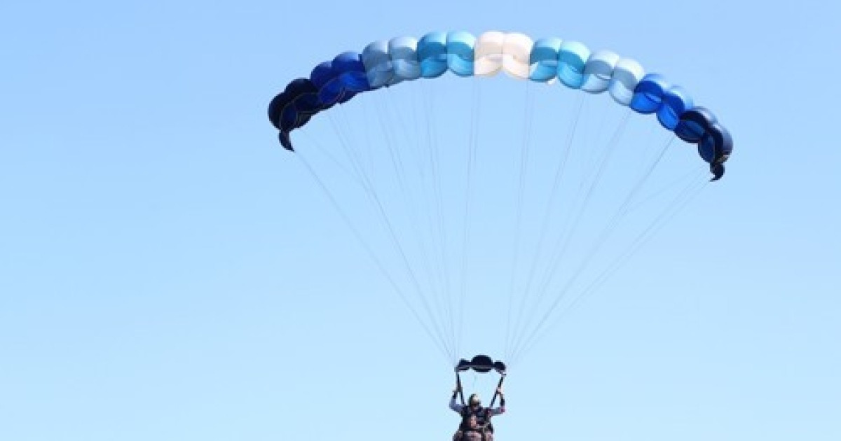 SWEDEN WORLD RECORD PARACHUTE JUMP