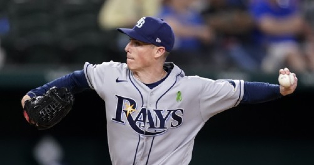 Rays Rangers Baseball