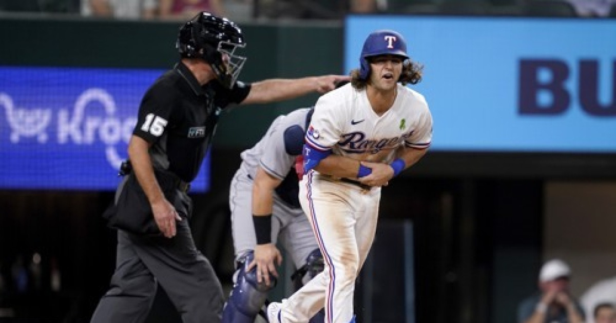 Rays Rangers Baseball