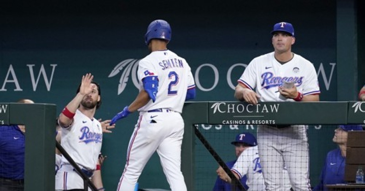 Rays Rangers Baseball