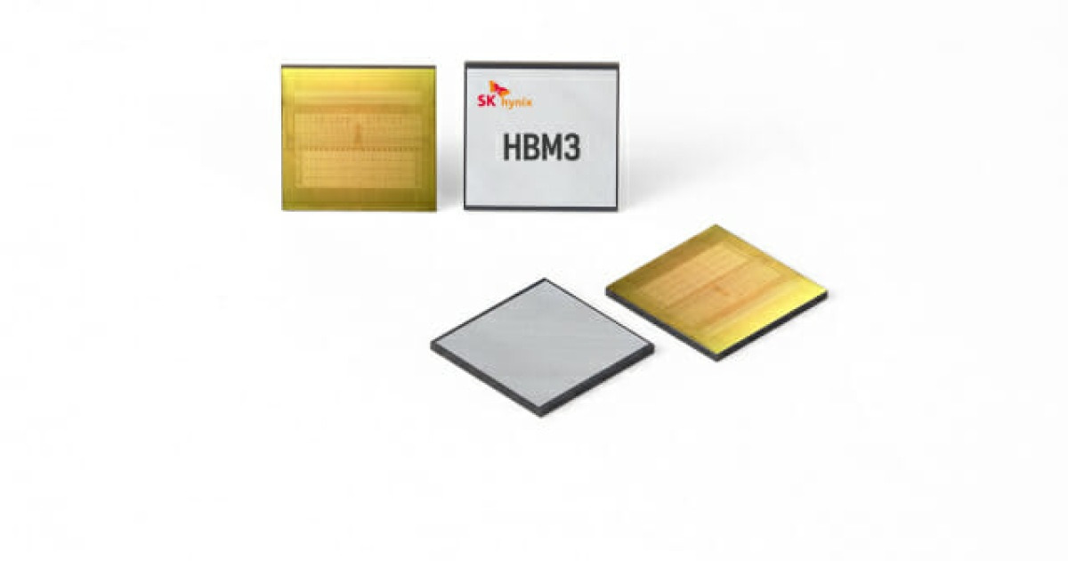SK하이닉스, HBM3 D램 양산..엔비디아에 공급