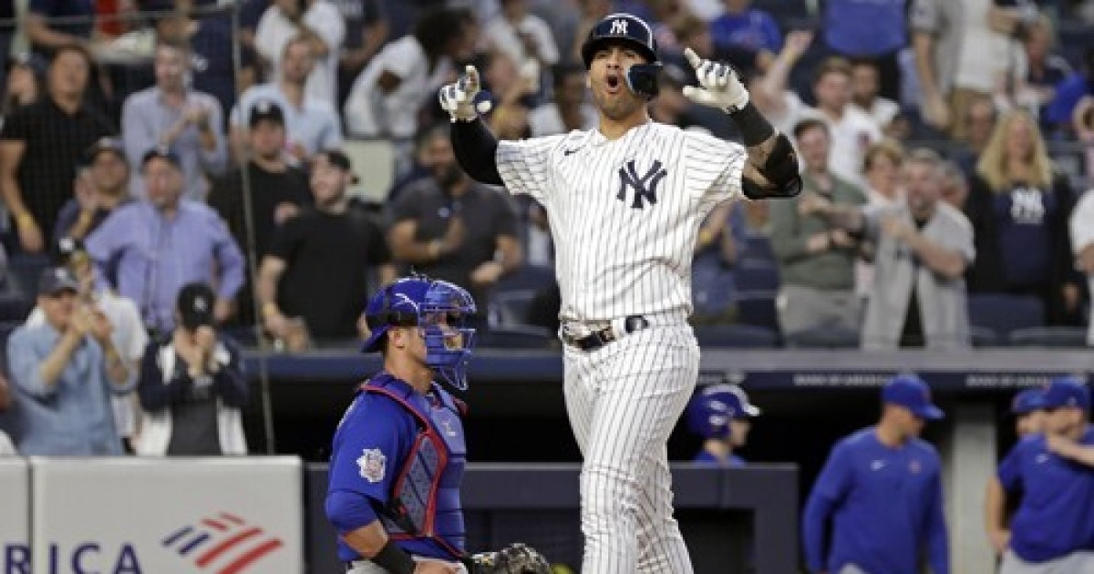 Cubs Yankees Baseball