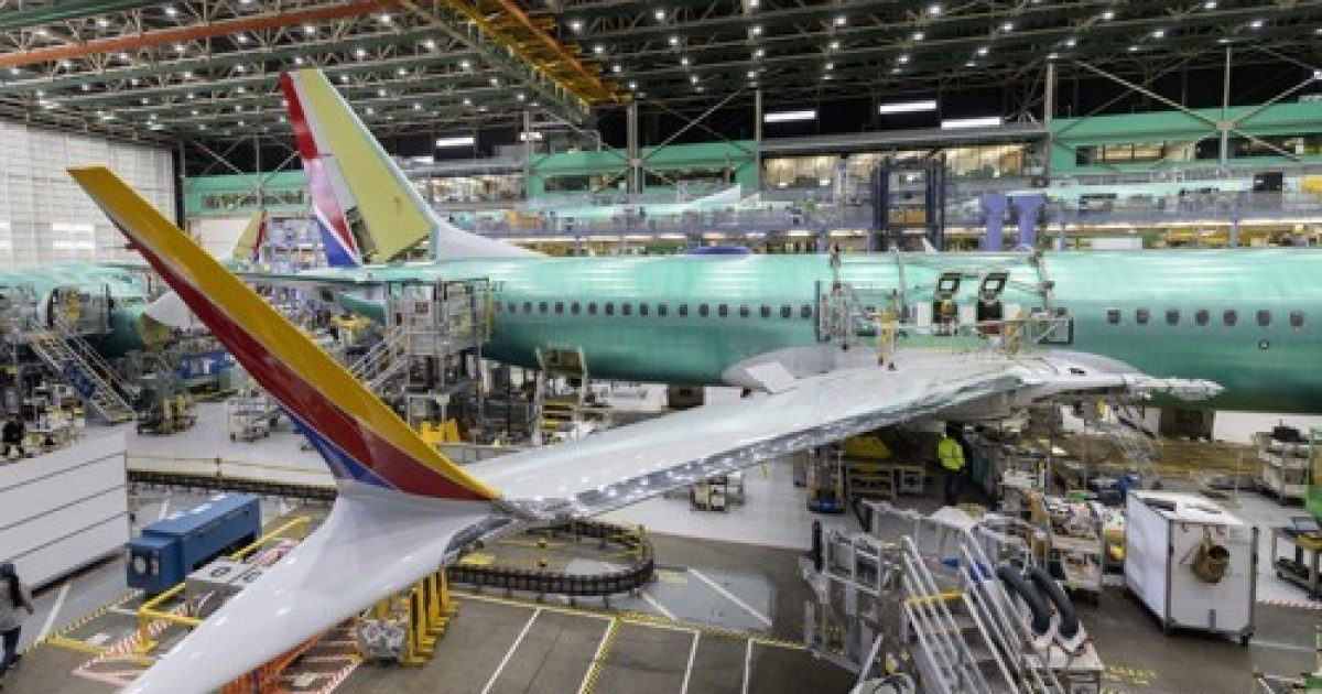 Boeing Renton Assembly Line