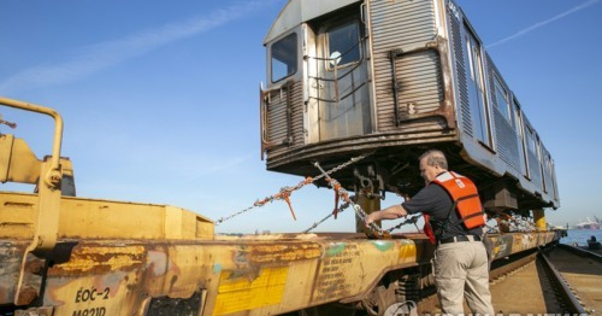 Subway Cars Float Away