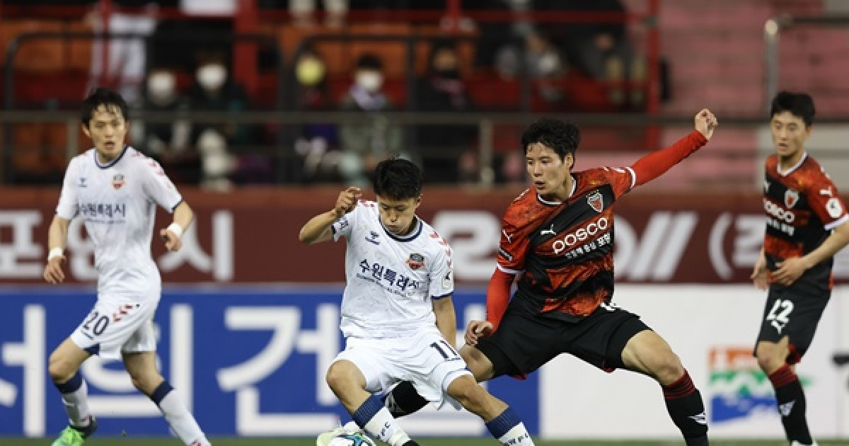 K리그1 17R, '상승세' 포항-'분위기 반전 성공' 수원FC 맞대결