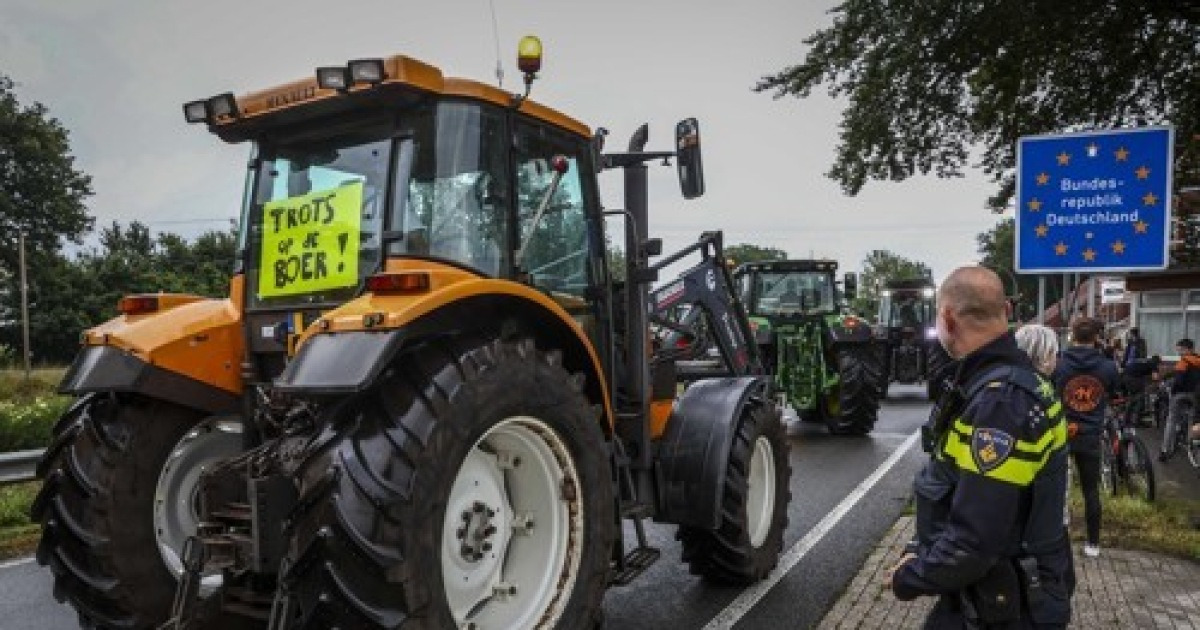 NETHERLANDS FARMERS PROTEST