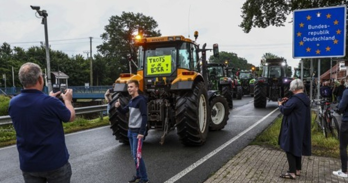 NETHERLANDS FARMERS PROTEST