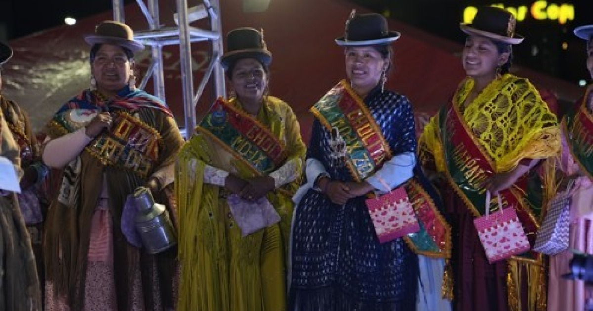 Bolivia Miss Cholita
