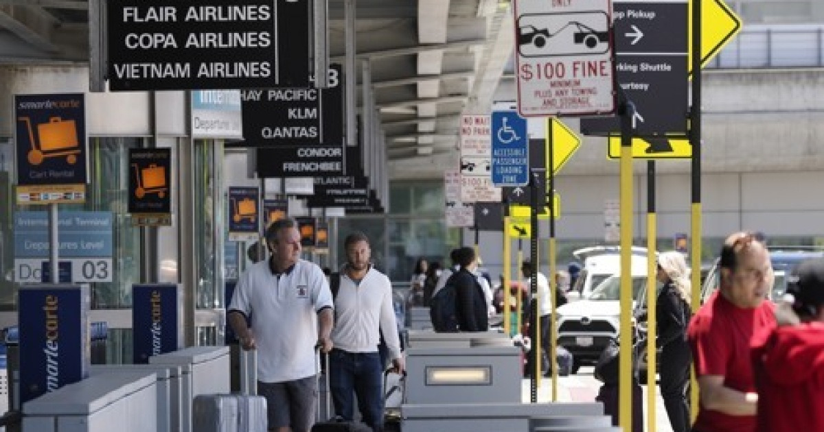 USA CALIFORNIA AIRLINE TRAVEL