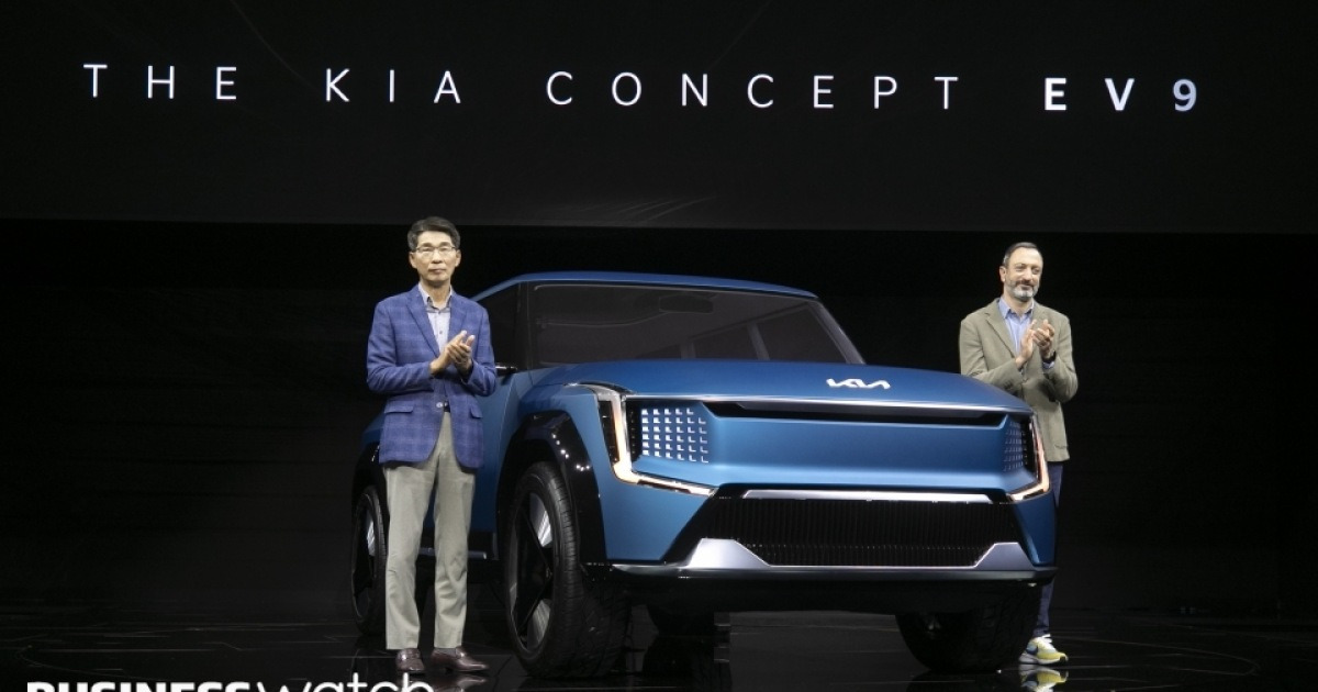 [부산모터쇼]기아, 콘셉트카 'EV9' 공개