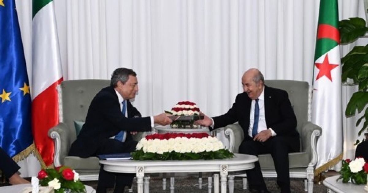 ALGERIA ITALY DIPLOMACY