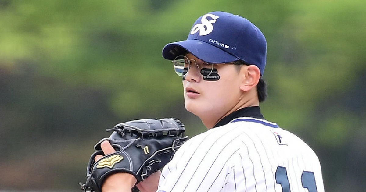 최동원 떠오르게 한 155km 역투.."ML? 일단 KBO에서 성공하겠습니다" [청룡기 인터뷰]