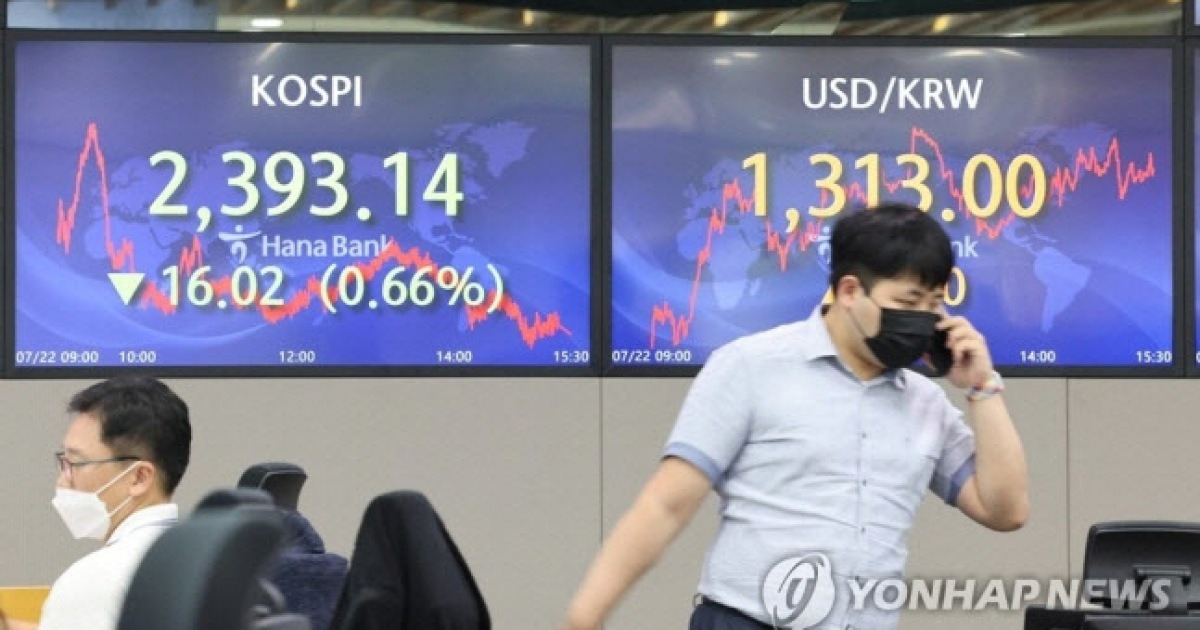[주간증시전망]2400도 안심 일러..FOMC·GDP '주목'