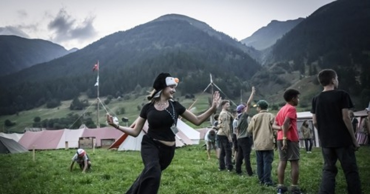 SWITZERLAND SCOUT CAMP MOVA