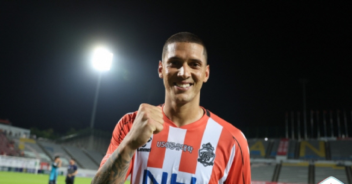 득점 1위 경남 티아고, K리그2 29R MVP 선정