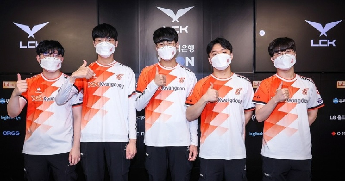 [LCK] '6승' 광동, PS 희망 이엇다..팀 순위