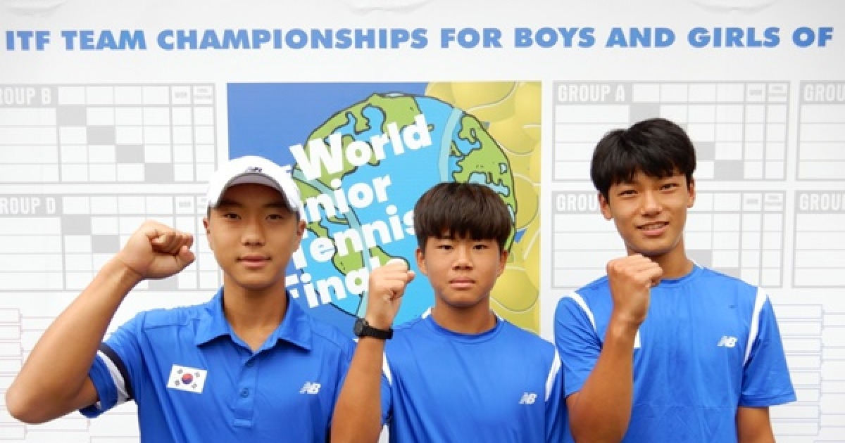 14세 이하 테니스 남녀 대표팀, 월드주니어 대회 조별리그 첫 승
