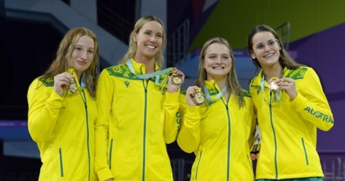 Britain Commonwealth Games Swimming