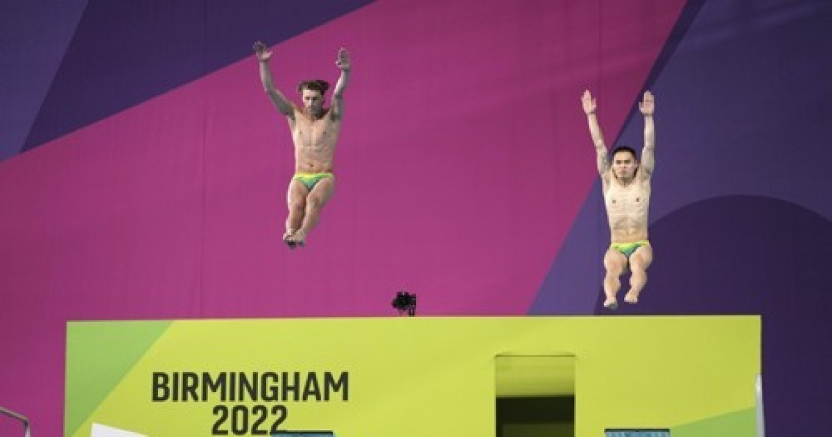 Britain Commonwealth Games Diving