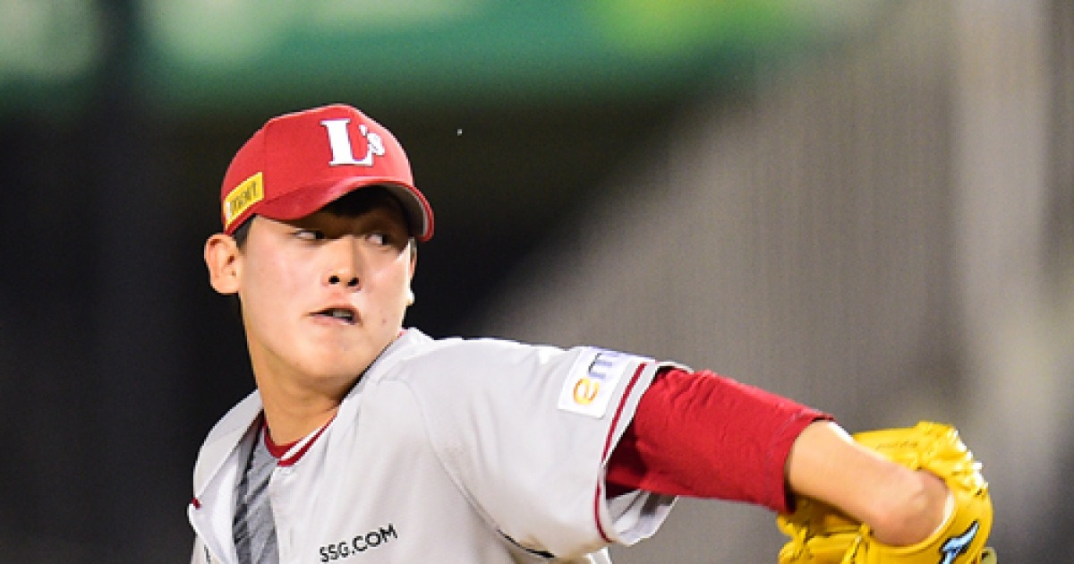 2군 선동열급 ERA..8G 저축한 SSG, 153km 파이어볼러 '즐거운 기대'