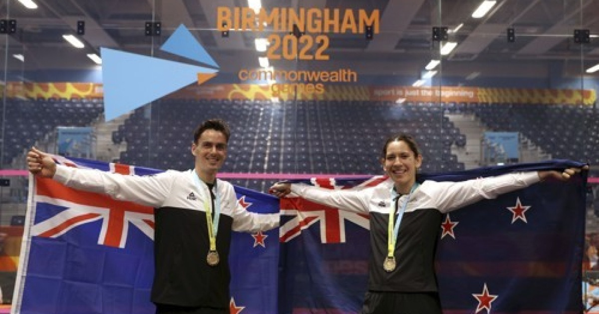 Britain Commonwealth Games Beach Squash