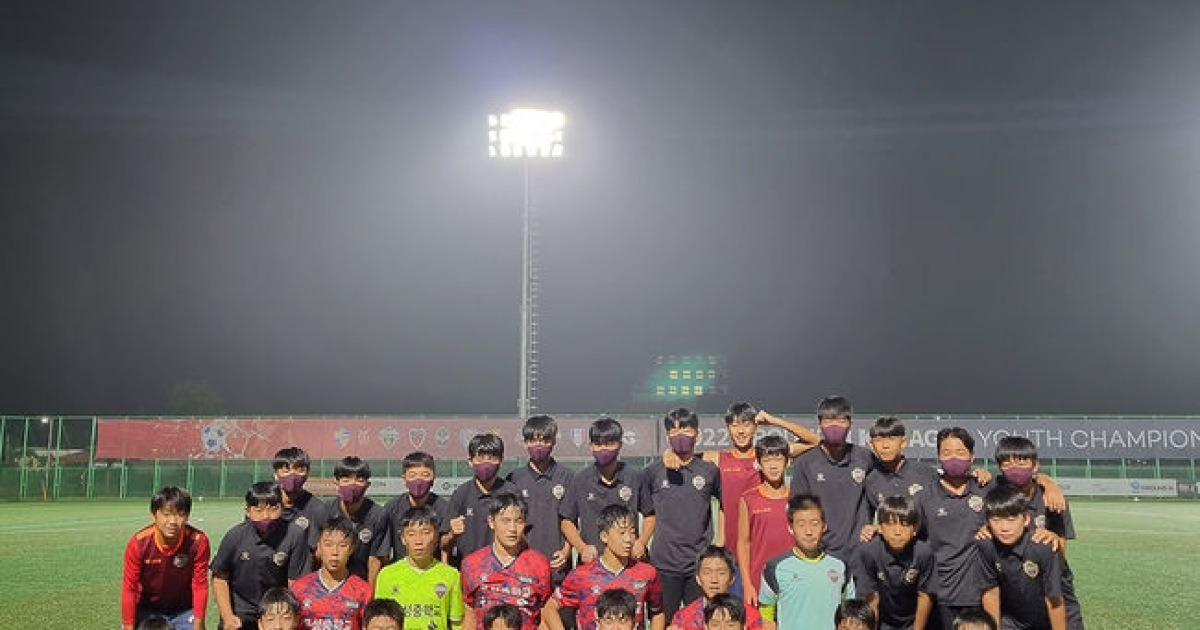 김천상무 U15, 2022 GROUND.N K리그 유스 챔피언십 첫 승 신고
