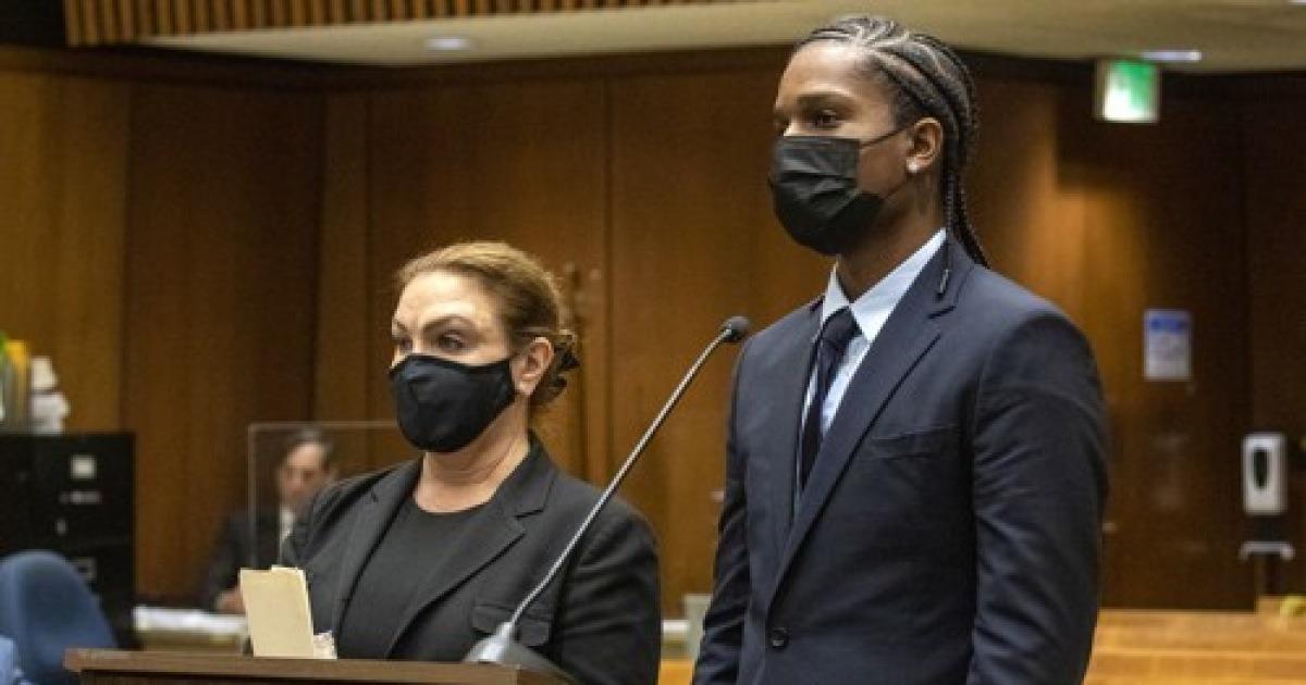 USA RAKIM MAYERS ASAP ROCKY