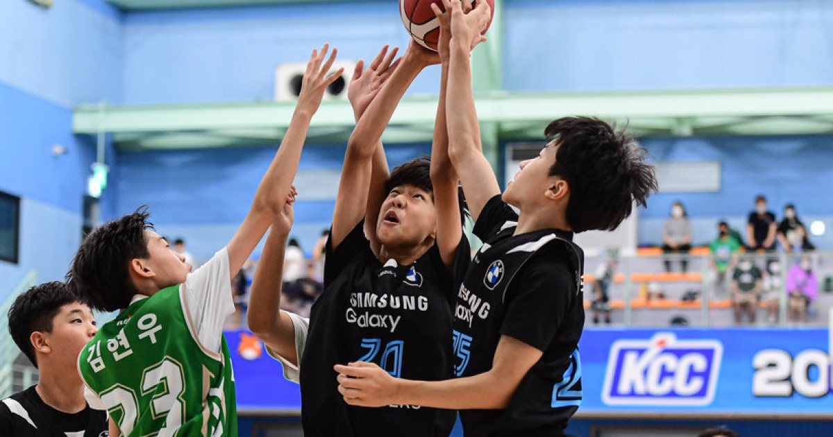 [JB화보] 2022 KBL 유소년 클럽 농구대회 2일차, DB와 삼성 U12 경기 화보