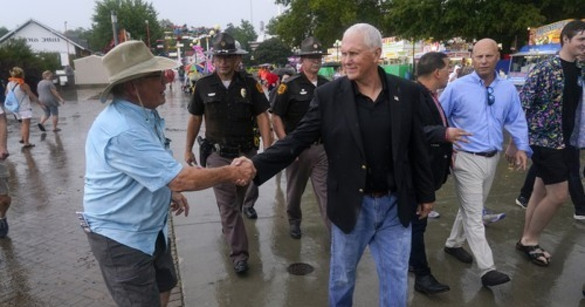 Pence Iowa State Fair