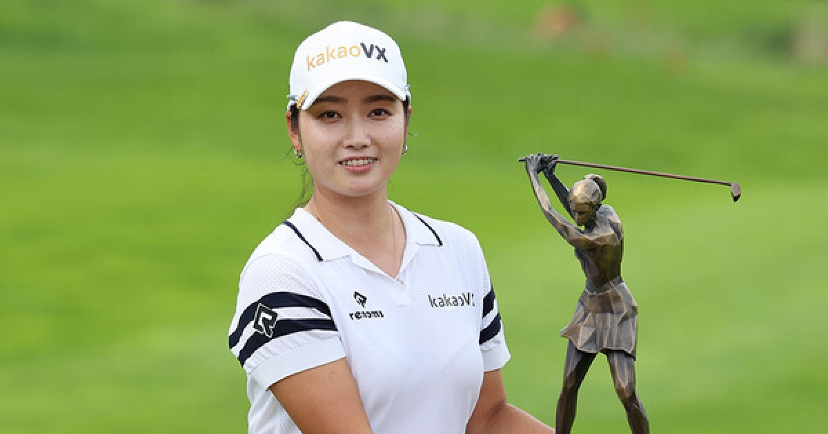 'KLPGA 첫 승' 한진선, 세계랭킹 53계단 도약한 140위..박민지·임희정은 '주춤'