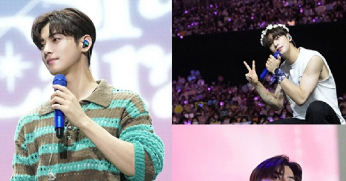 차은우, 日 팬미팅 '2022 Just One 10 Minute' 성료..3만여명 동원