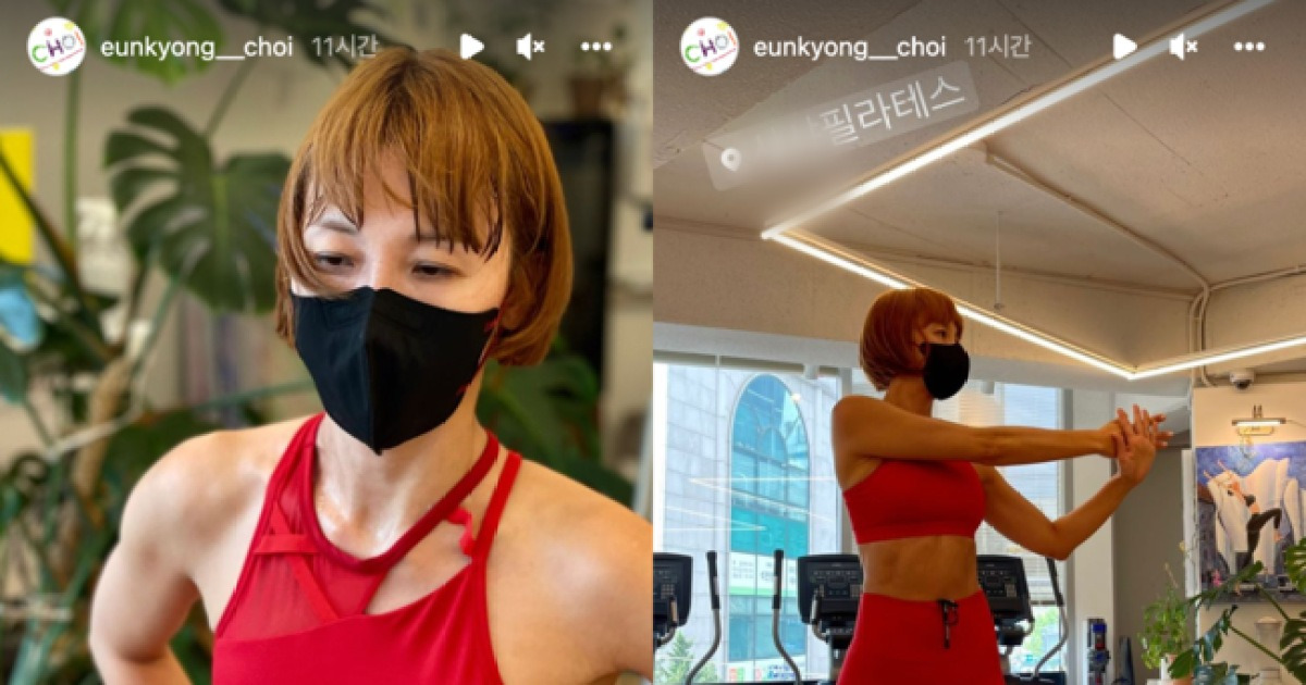 '174cm·55kg' 최은경, 체지방 10% 될까?..몽땅 근육