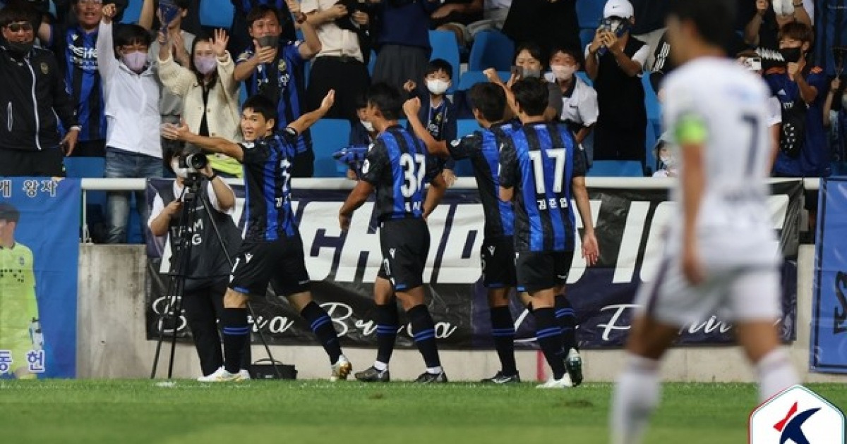 [b11 현장] 시즌 '최다 관중' 1만 139명 앞 3위..인천의 한계는 어디까지인가