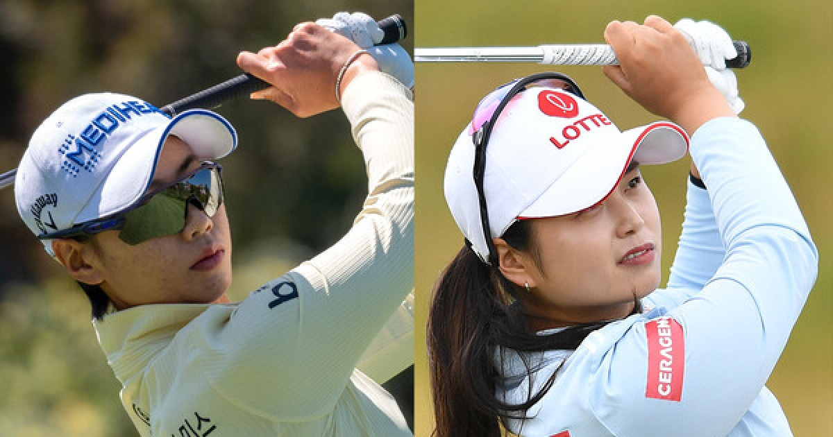 '36홀 노보기' 안나린과 '이글 2개' 최혜진, CP여자오픈 둘째날 맹타..'LPGA 루키 우승' 향한 질주