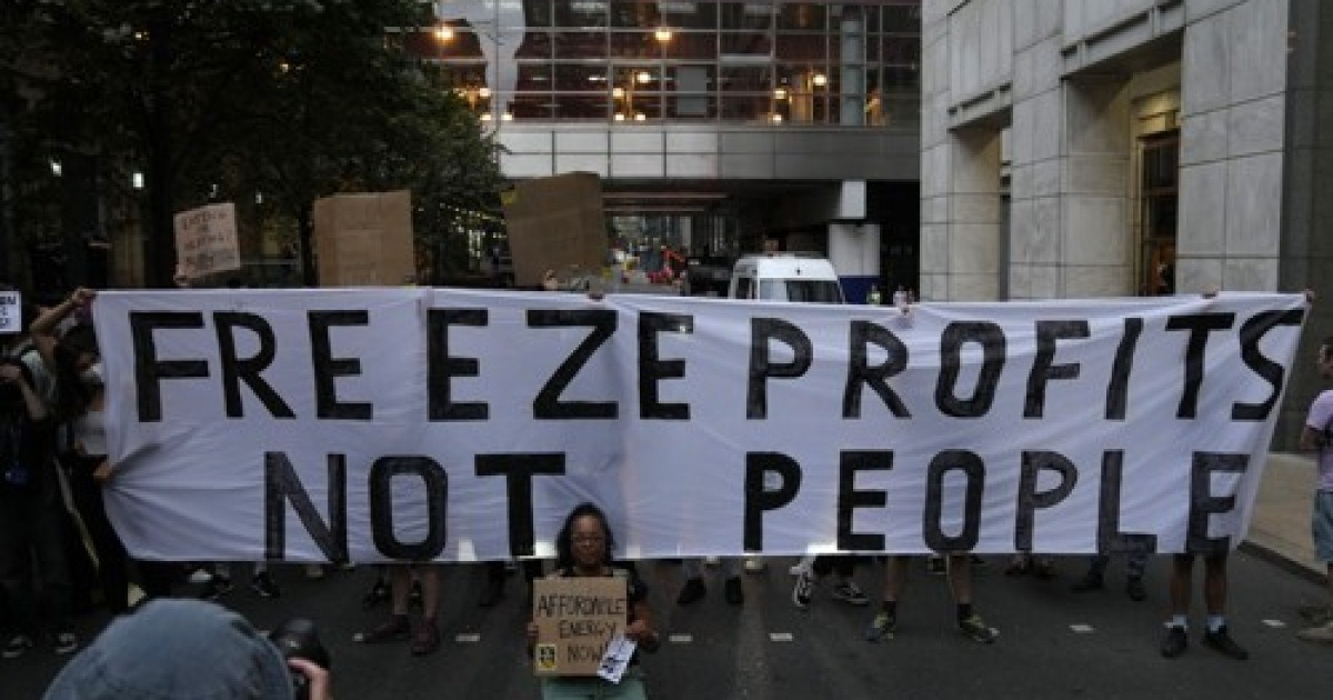 Britain Energy Protest