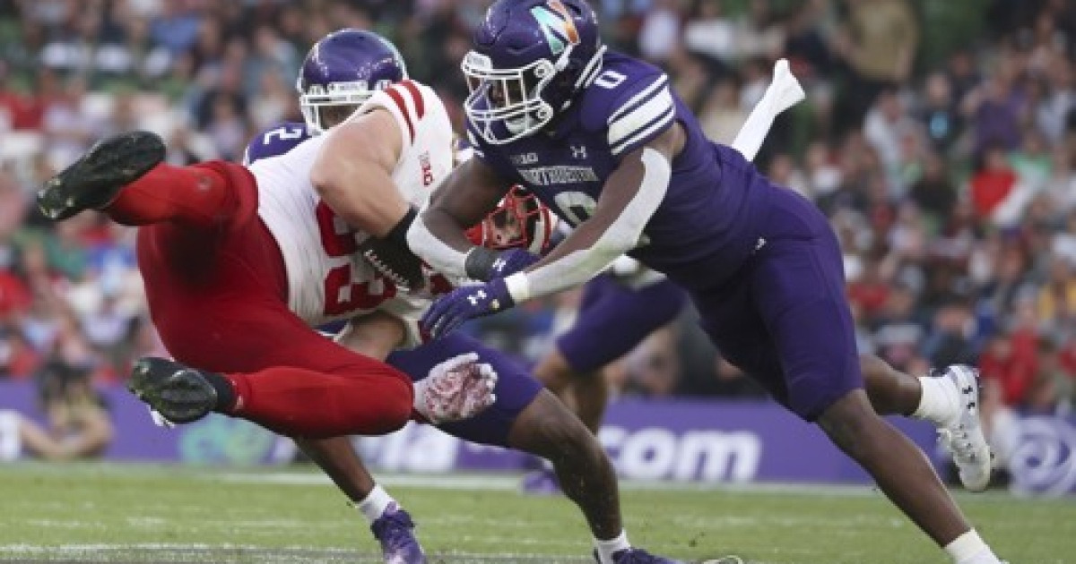 APTOPIX Nebraska Northwestern Football