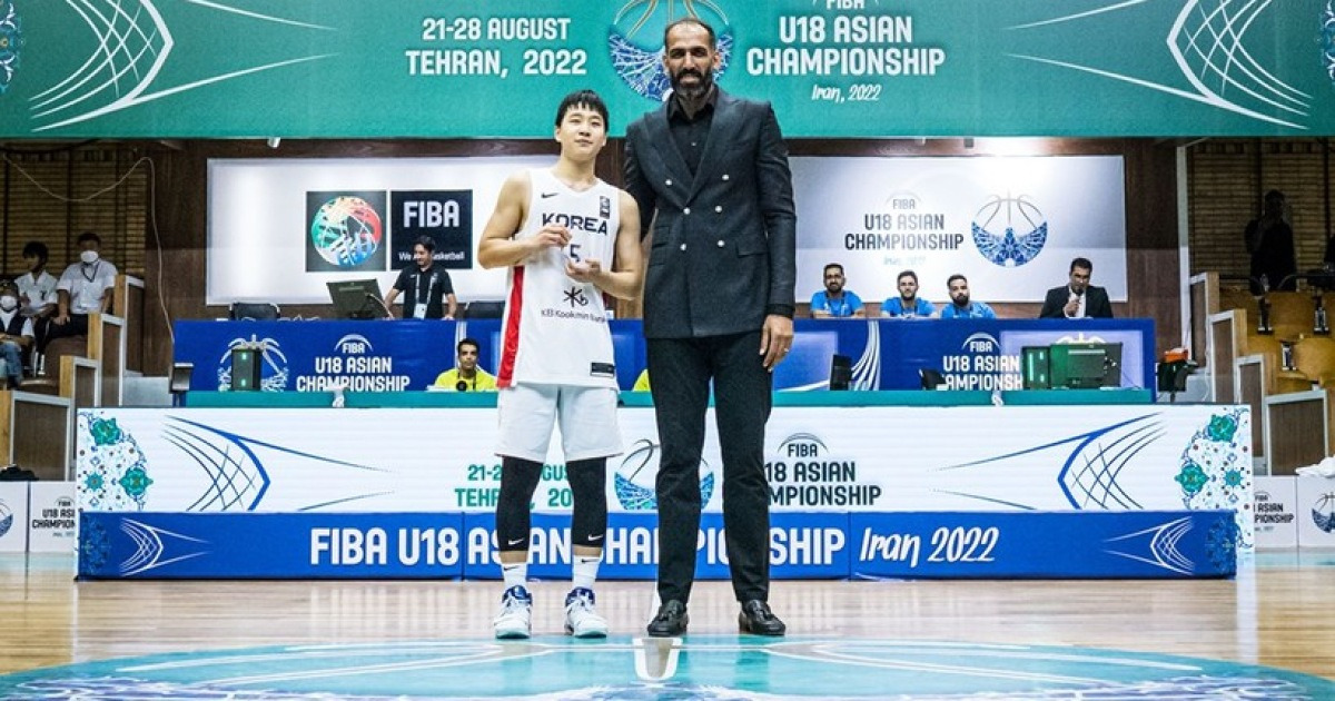 [U18男아시아] '우승의 일등공신' 이주영, 대회 MVP·베스트5 2관왕