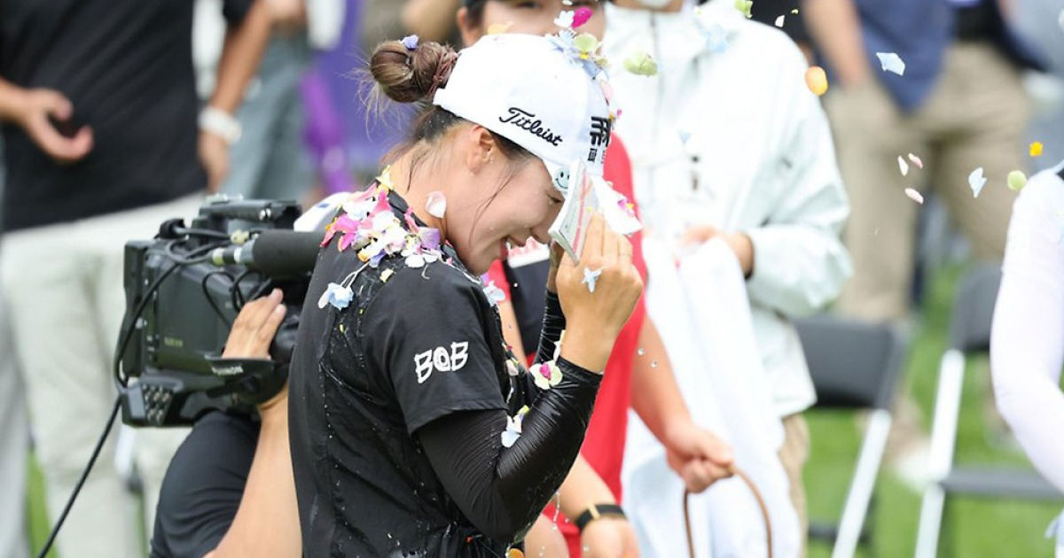 황정미, KLPGA 투어 KG·이데일리 오픈서 생애 첫 우승